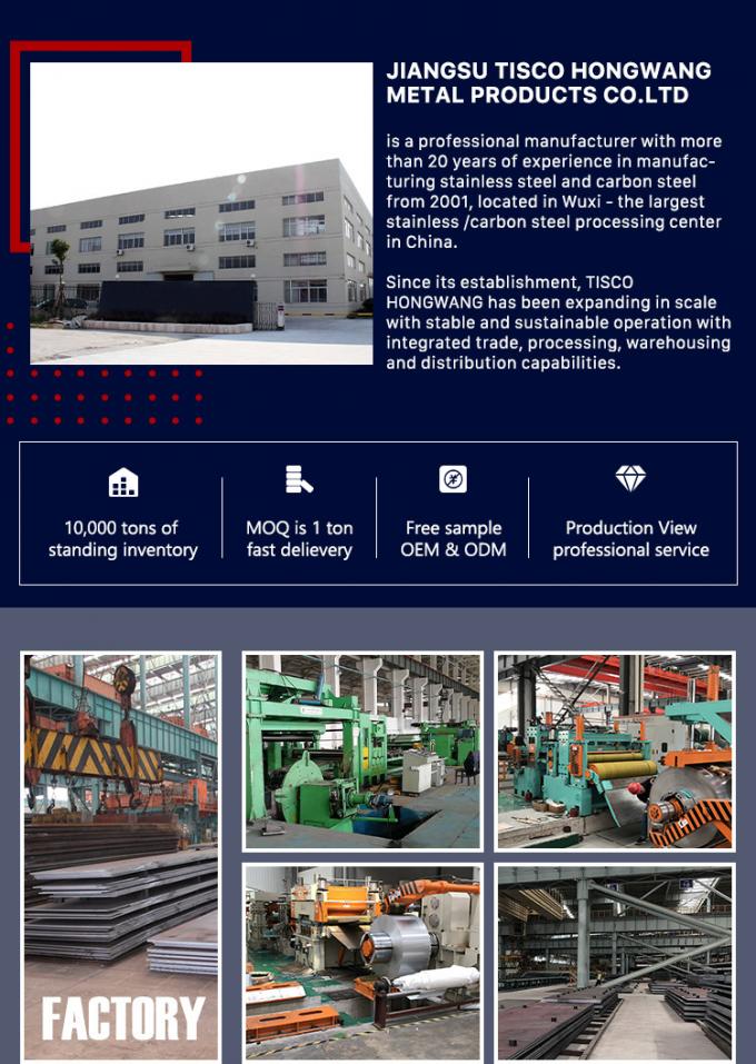 China Jiangsu TISCO Hongwang Metal Products Co., Ltd factory production ...